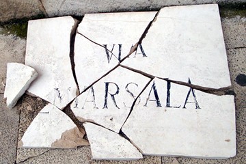 Via Marsala a Trani? Adesso cercatela a terra